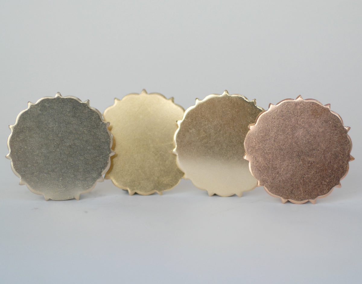 Mandala Disc 30mm 20g Sun circle shapes Metal Blanks Copper, Brass ...