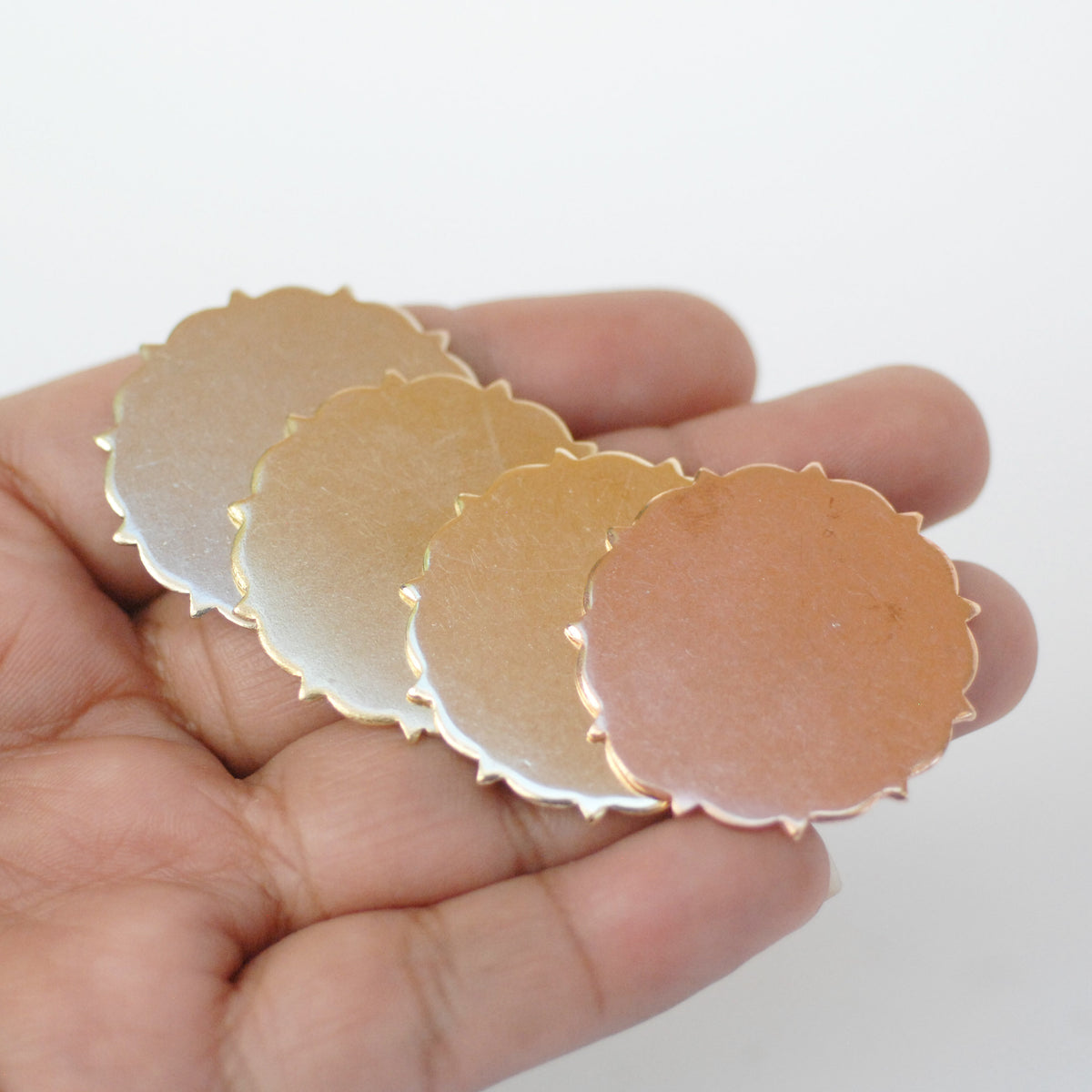 Mandala Disc 30mm 20g Sun circle shapes Metal Blanks Copper, Brass ...