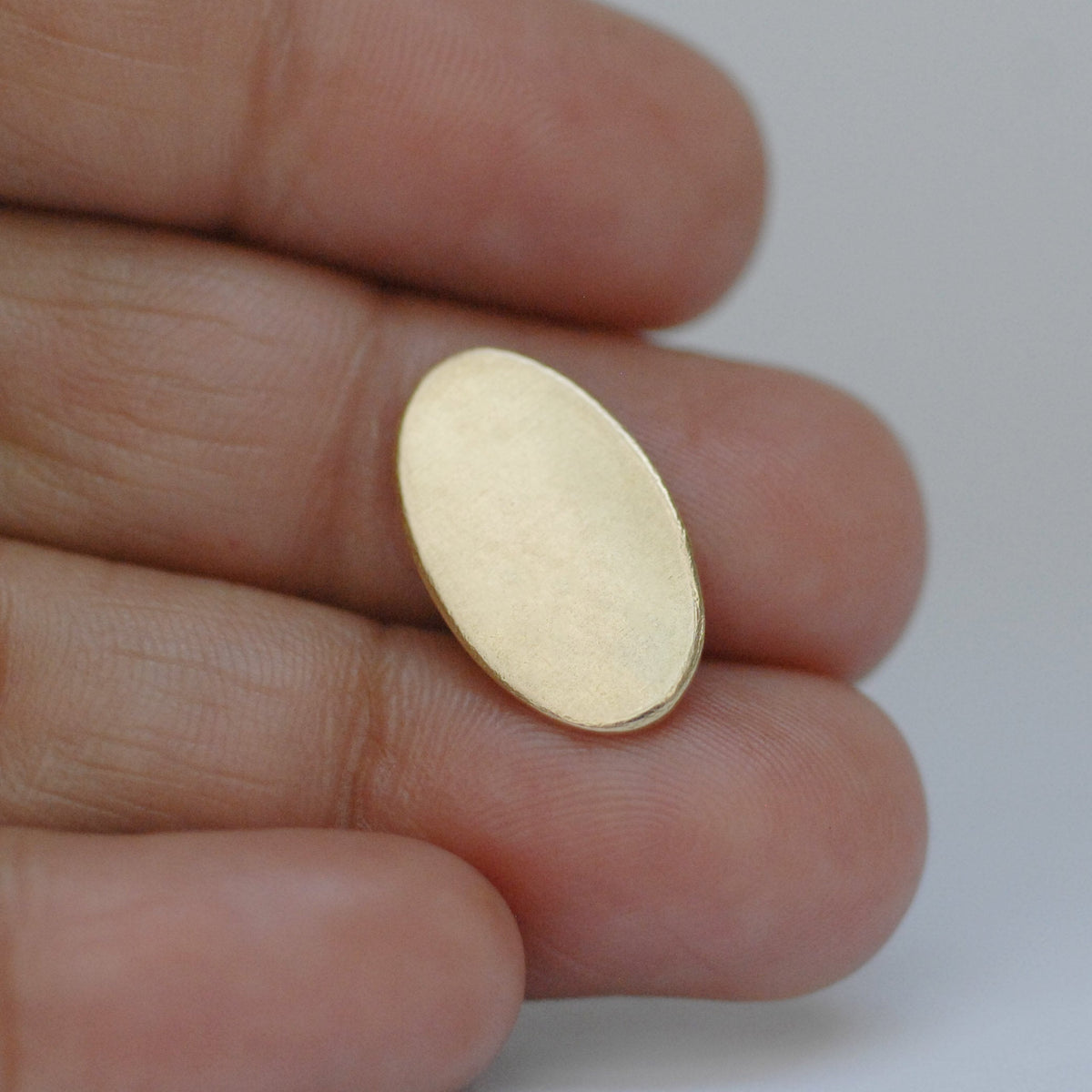 Small oval shapes 10mm x 17mm Metal blanks for making jewelry copper ...