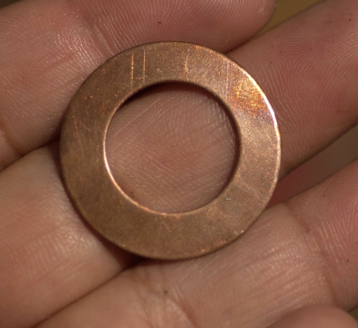 Blank Washer 22G 25mm Blanks Cutout for Enameling Stamping Texturing ...