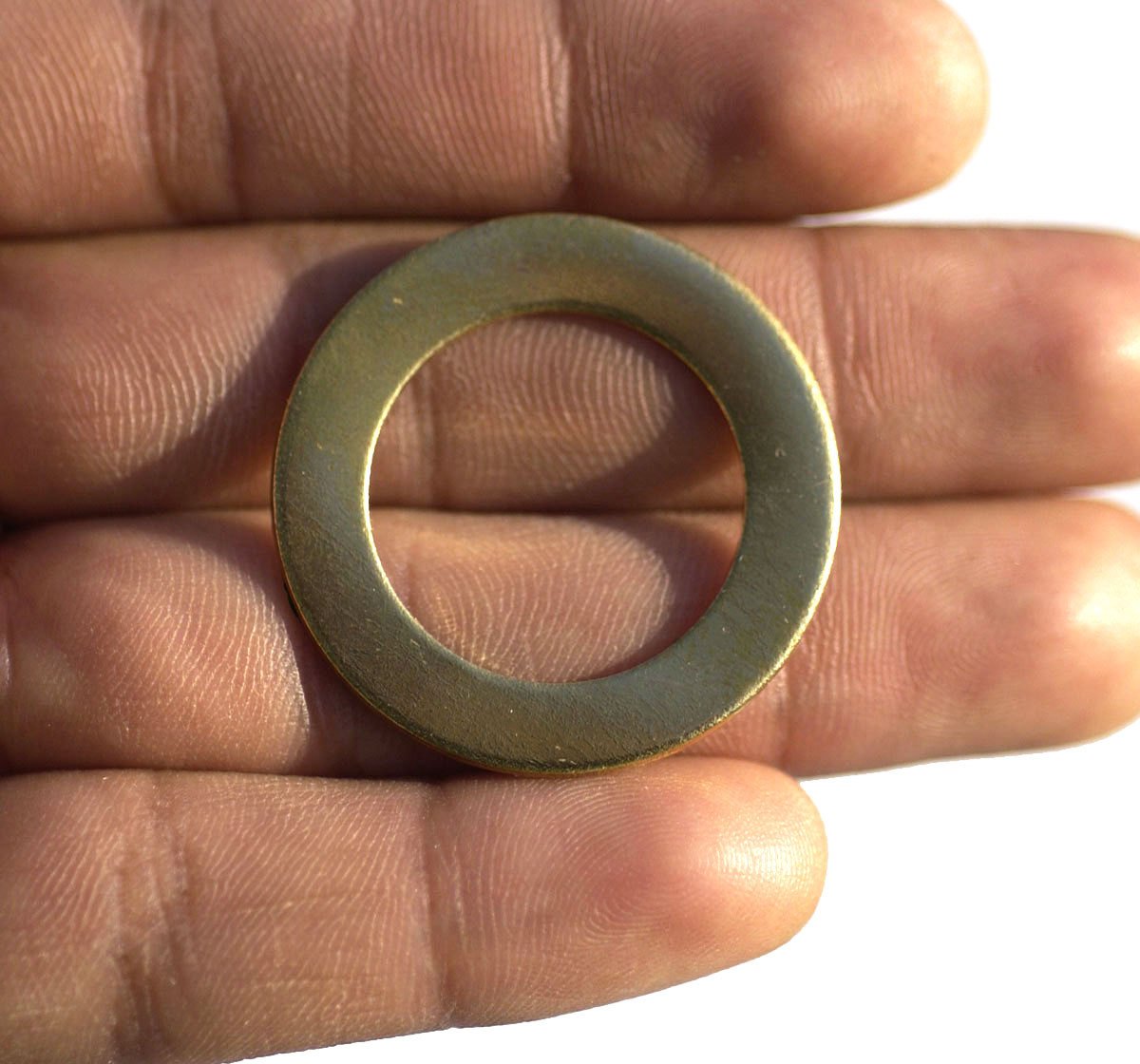 30mm Donut Washer Blank for Metalworking Supplies, Enameling Stamping ...