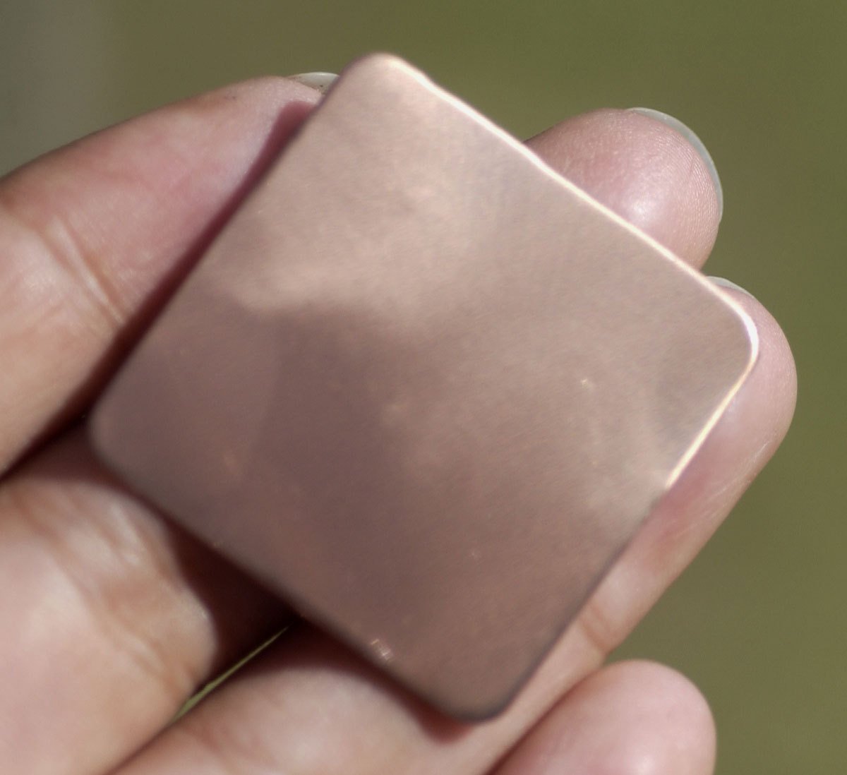 Copper Square Stamping Blank 32mm Squares Big for Enameling Stamping ...