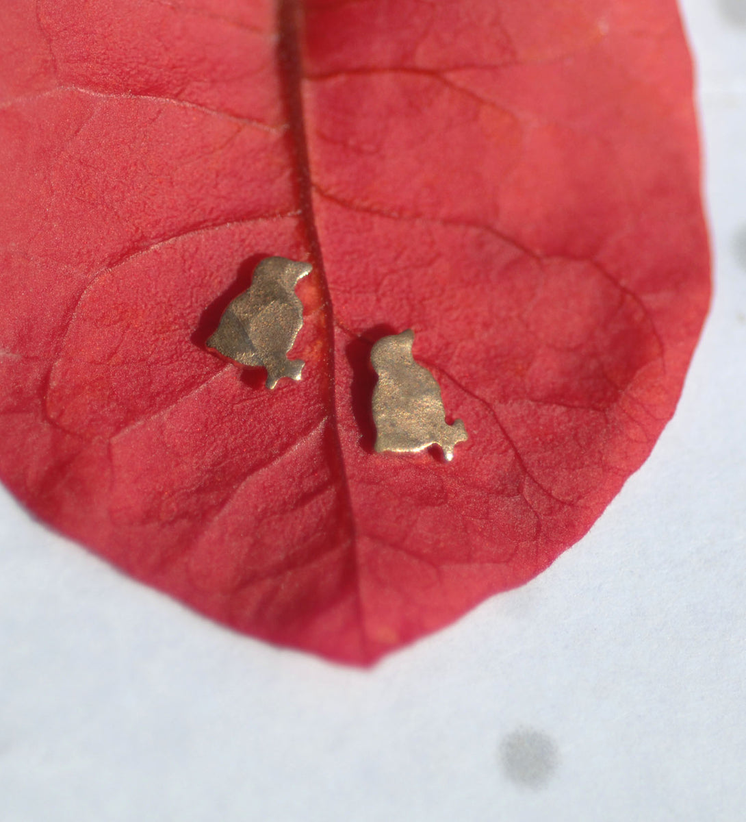 Hammered Most Tiny Baby Chicks Metal Mini Blanks - Supply Diva