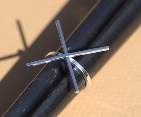 Handmade Claw Ring 100% Sterling Silver For Stone Setting, 4 Square ...